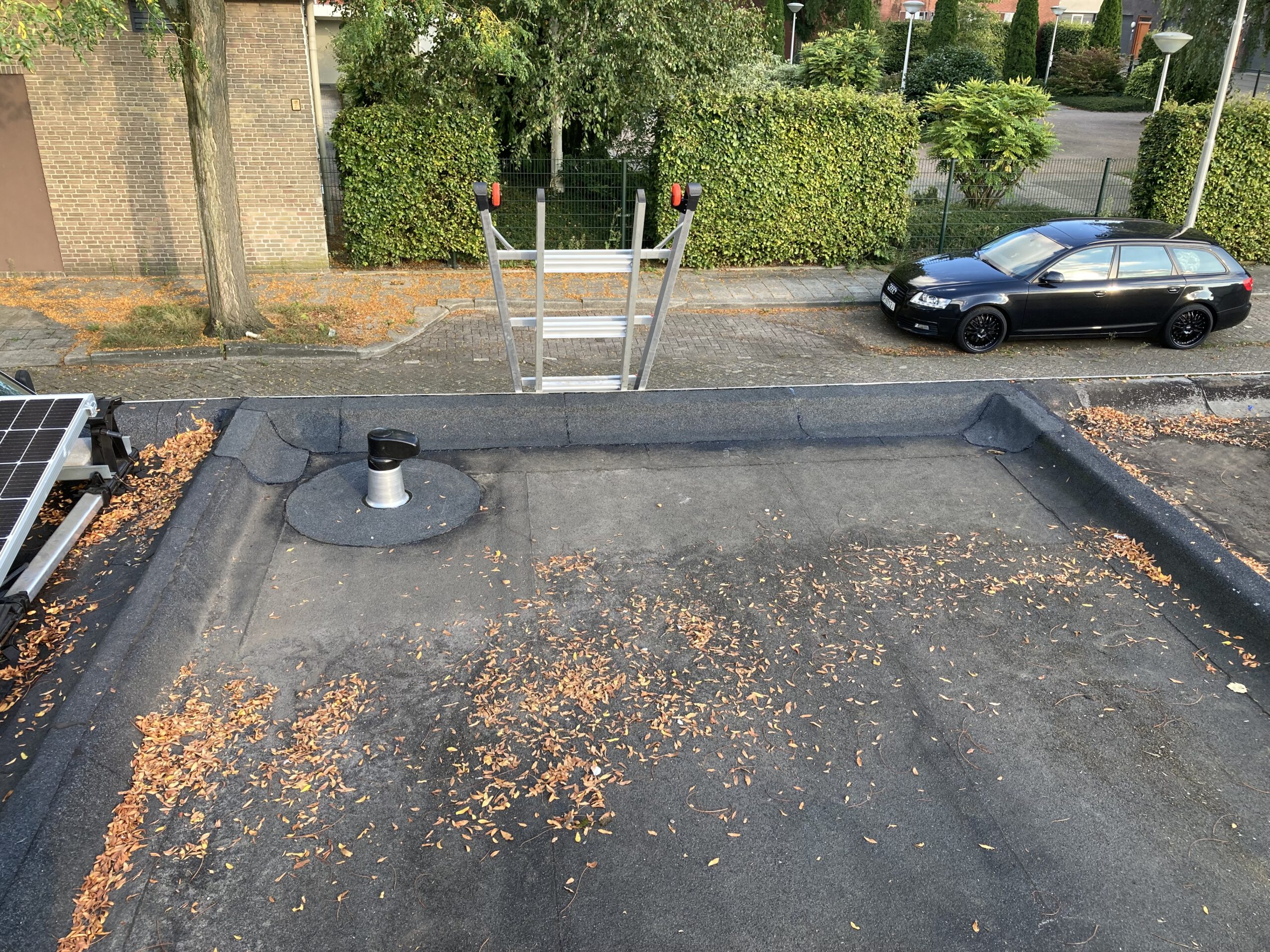 Aanpassing opstaande dakrand en toevoeging Anjo dubbelwandig ...